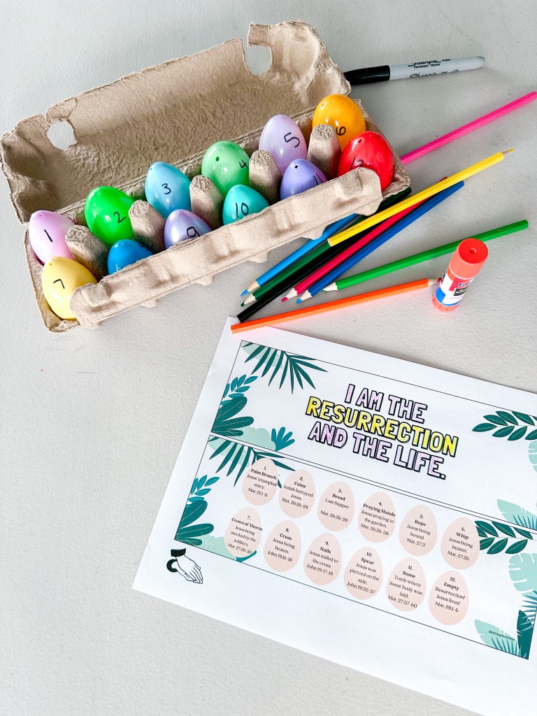 Resurrection Eggs Project – mrsqueentana.com